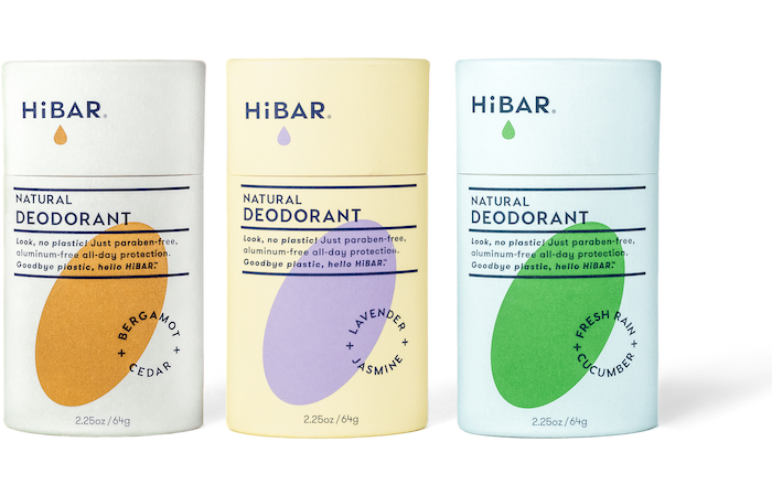 Best HiBAR All Natural Plastic-Free Deodorant For Women